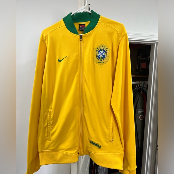 Nike | Jackets & Coats | Vintage Nike Brazil Track Jacket | Poshmark